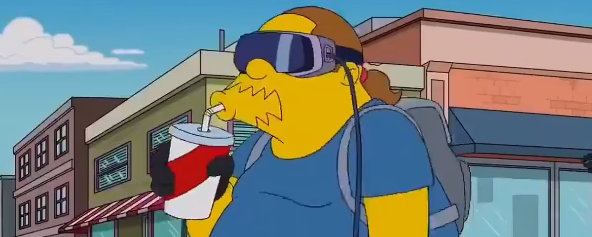 "The Simpsons" förutspådde Apple Vision Pro i ett avsnitt från 2016 ...