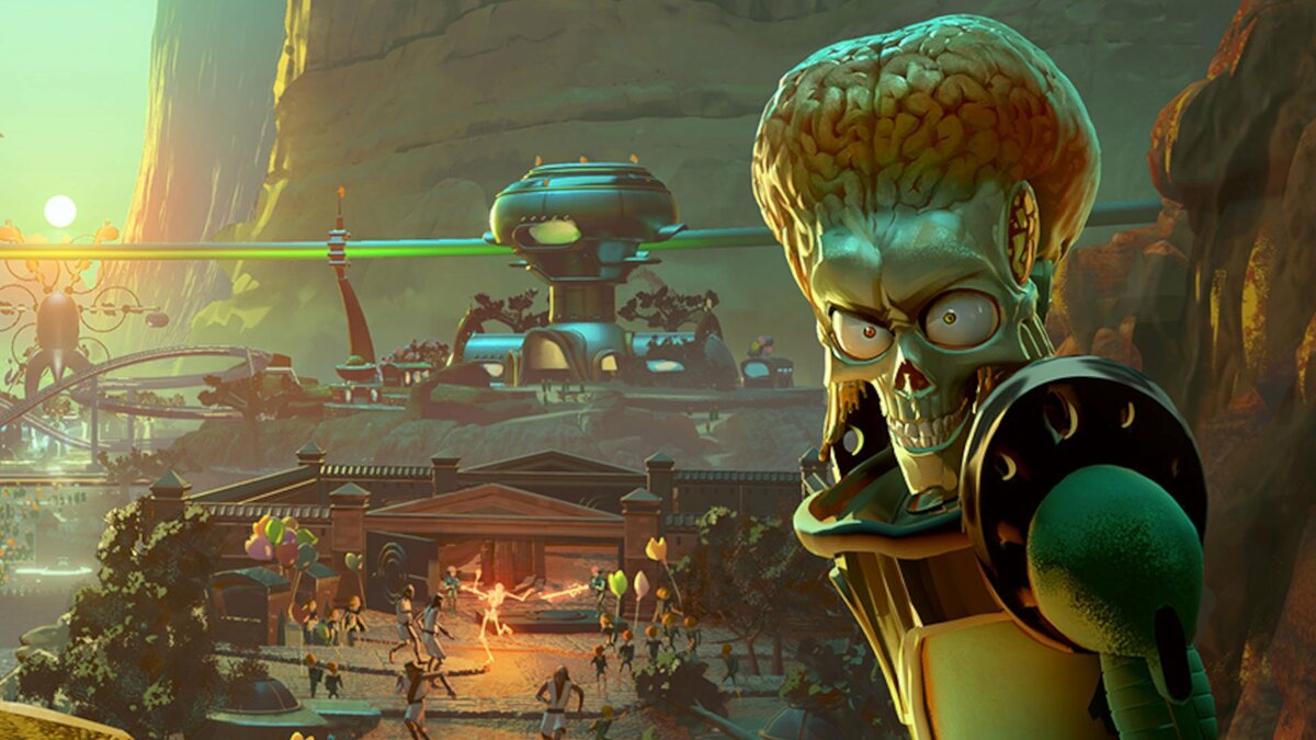 Tim Burtons kultfilm "Mars Attacks!" blir udda spel - MovieZine