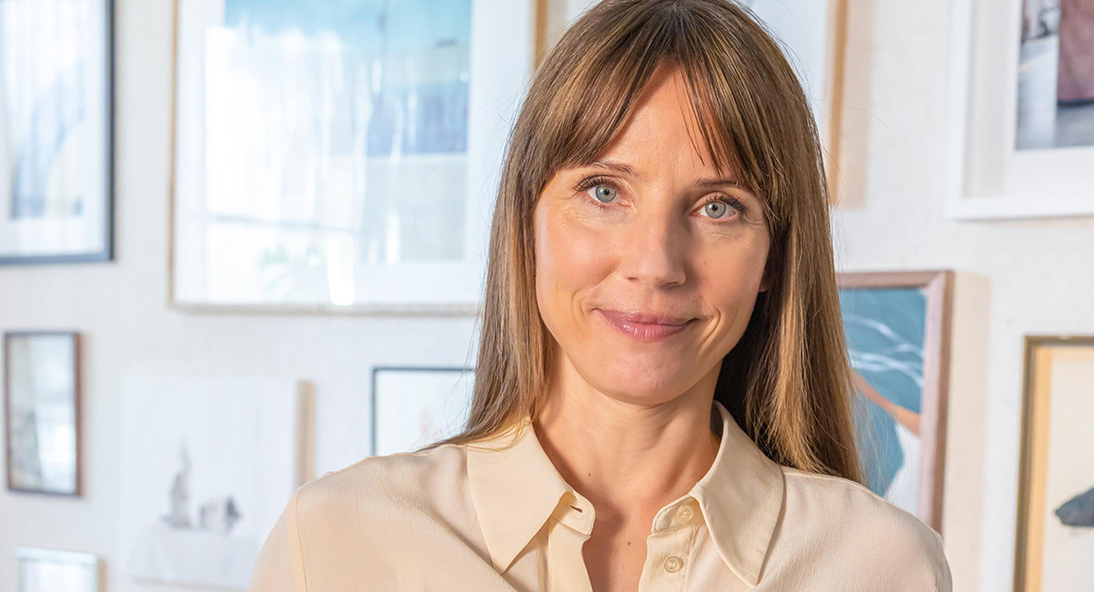 Tuva Novotnys nya komediroll blev en utmaning: "En tuff karaktär att ...