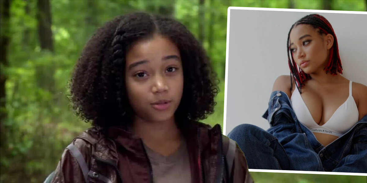 Hon spelade Rue i ”Hunger Games” - så ser 25-åriga Amandla Stenberg ut idag - MovieZine.se