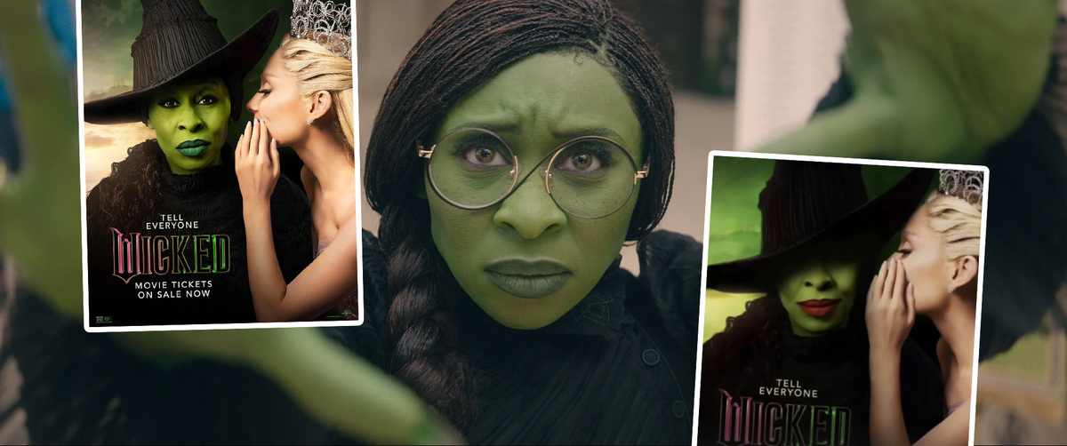 Cynthia Erico ångrar att hon gnällde på "Wicked"-postern ...