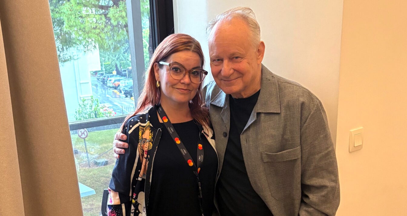 Stellan Skarsgård gör succé i Cannes: "Ett väldigt bra manus ...